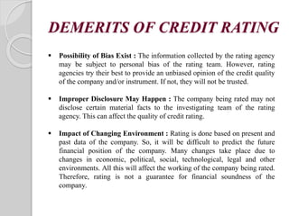 Credit rating | PPT