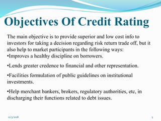 Credit rating | PPTX