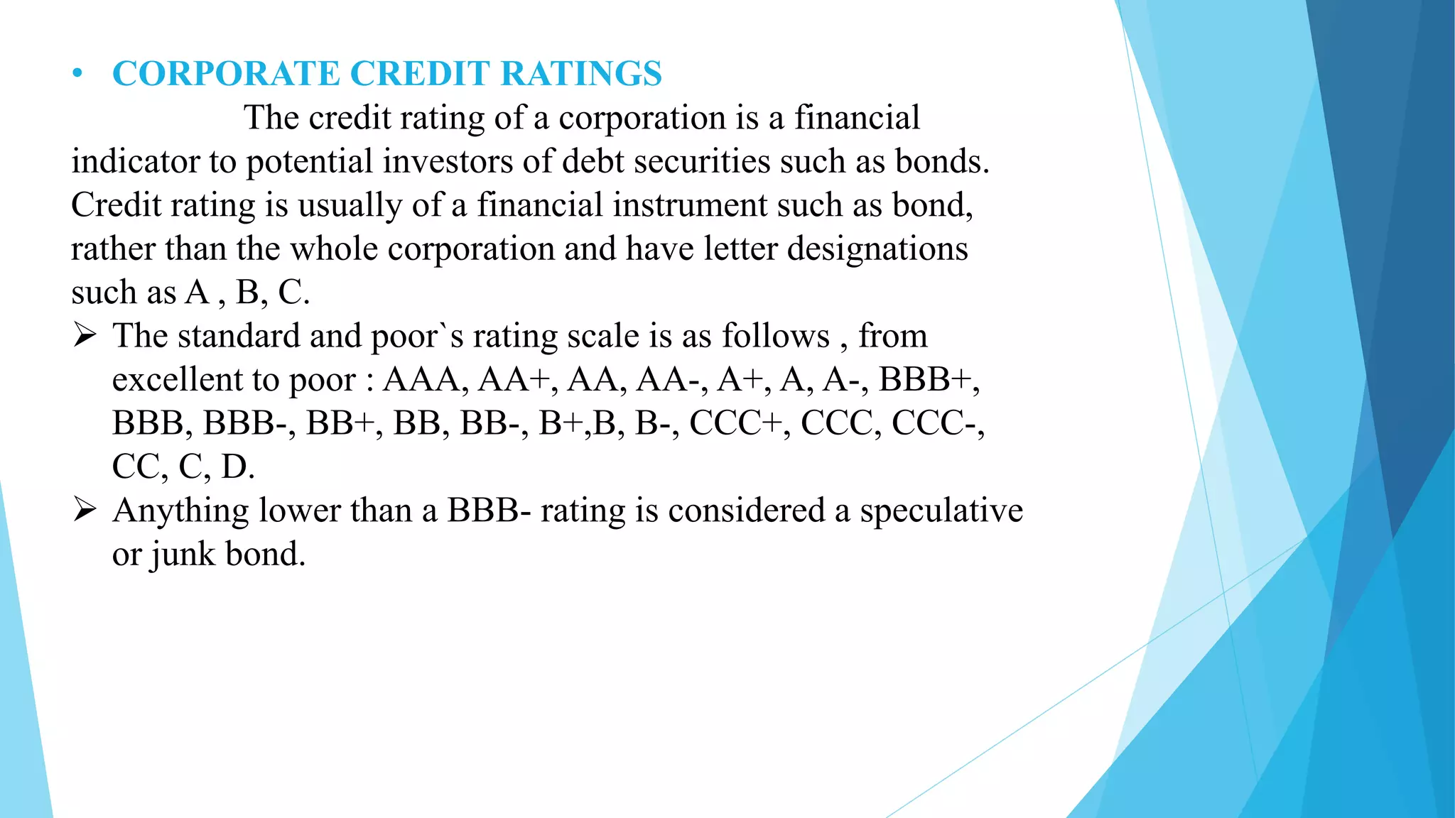 Credit rating | PPTX