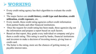 Credit rating | PPTX