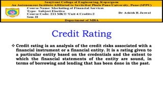 Credit Rating | PPTX