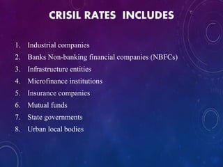 Credit rating System In India | PPT