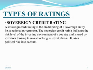 Credit rating | PPTX
