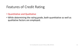 credit rating process in India in details .pptx