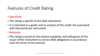 credit rating process in India in details .pptx