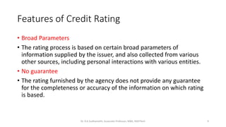 credit rating process in India in details .pptx