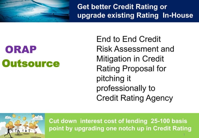 Credit rating advisory | PPT