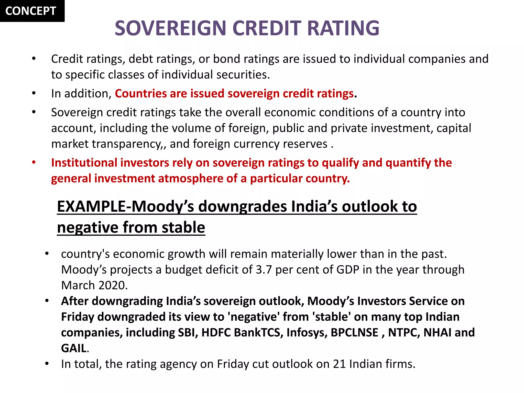 Credit rating agencies | PPTX