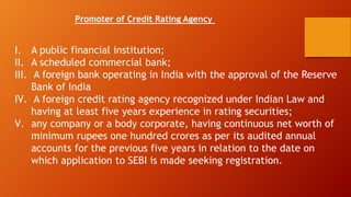Credit Rating Agency their process and methodology | PPTX