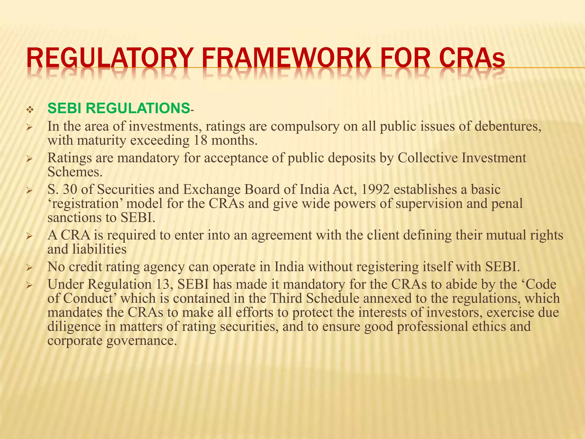 Credit Rating Agency | PPTX