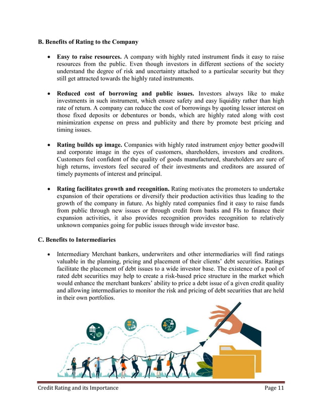 Credit Rating and its Importance | PDF
