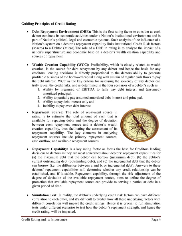 Credit Rating and its Importance | PDF