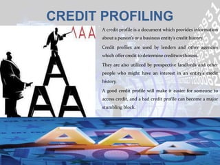 Credit profiling and Rating Migration of mobile industry in middle east ...