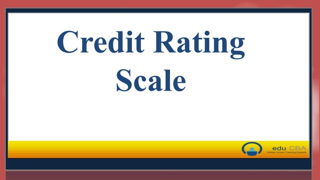 Credit rating scale | PPT