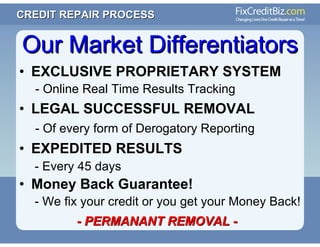 Credit Repair Presentation | PDF