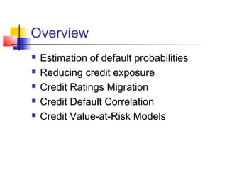 Credit risk | PPT