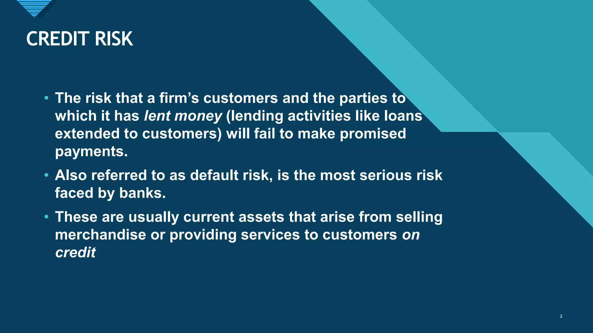 CREDIT RISK AND PURE RISK.pptx