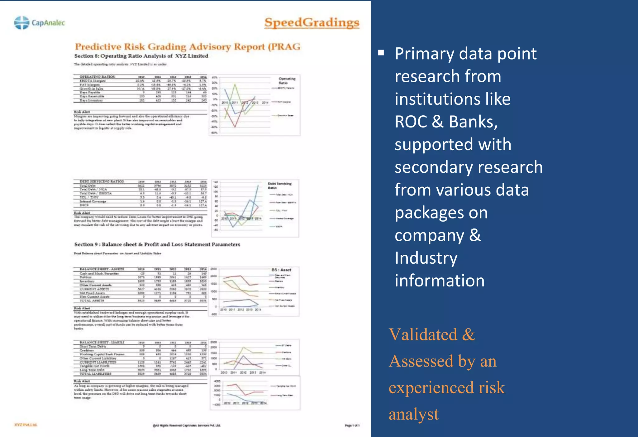 Credit Risk Grading report | PPTX
