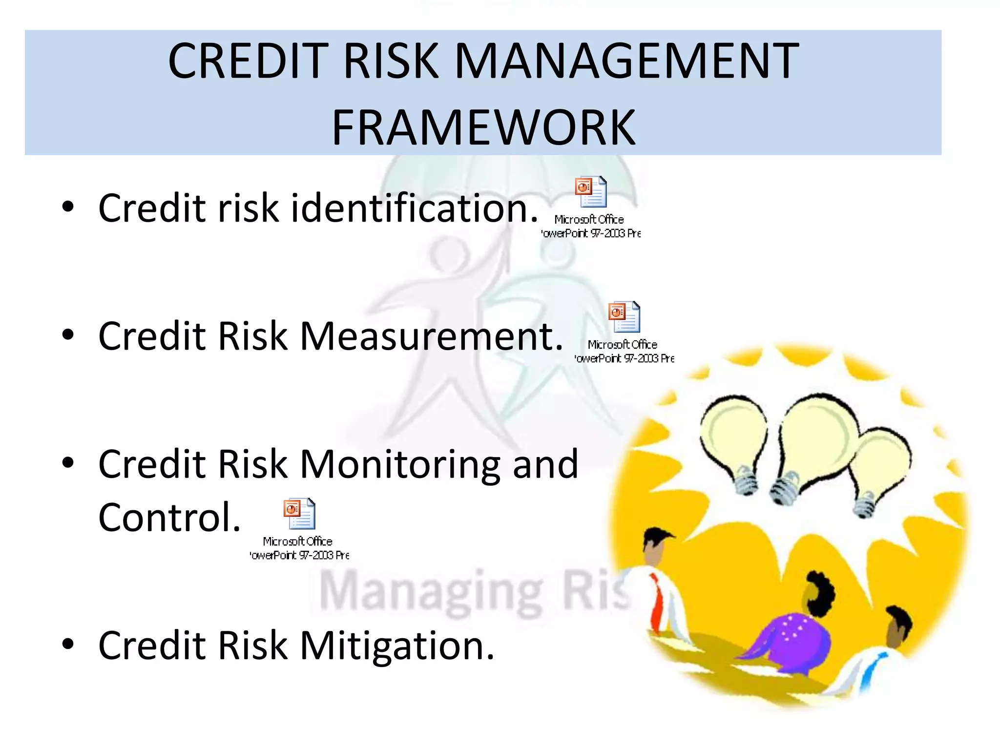 Credit Risk Management | PPTX