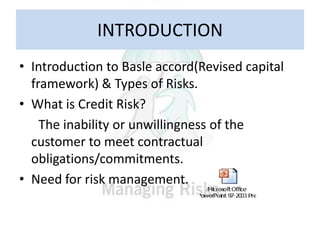 Credit Risk Management | PPTX