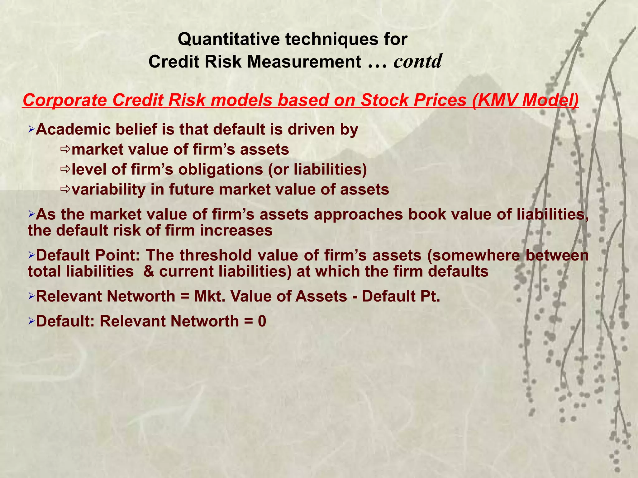 Credit Risk Management Presentation | PPT