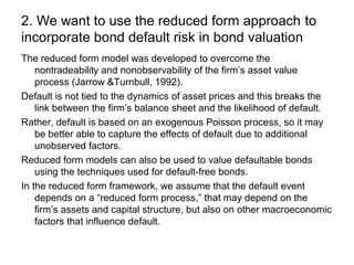 Credit risk models | PPT