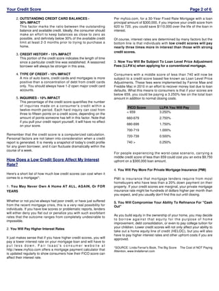 Credit Score | PDF