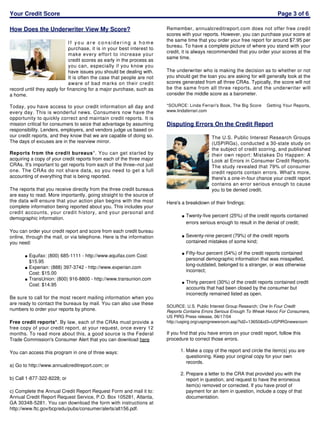 Credit Score | PDF