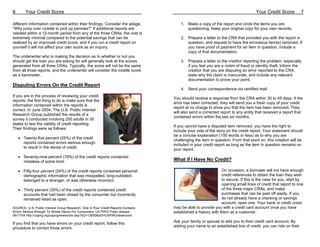 Credit Score Booklet | PPT