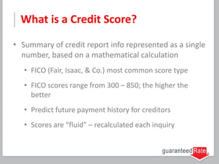 Credit scores | PPT