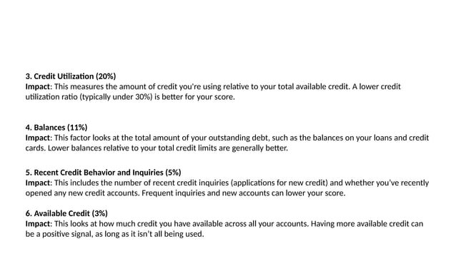Credit Score Using Decison Modeling and notation | PPT