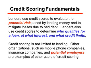 Credit Scoring.ppt