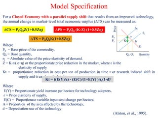 Economic Surplus Model | PPTX