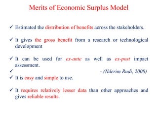 Economic Surplus Model | PPTX