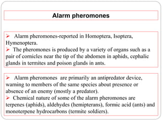 Topic Insect Pheromones, their role in communication and pest ...