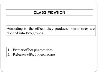 Topic Insect Pheromones, their role in communication and pest ...