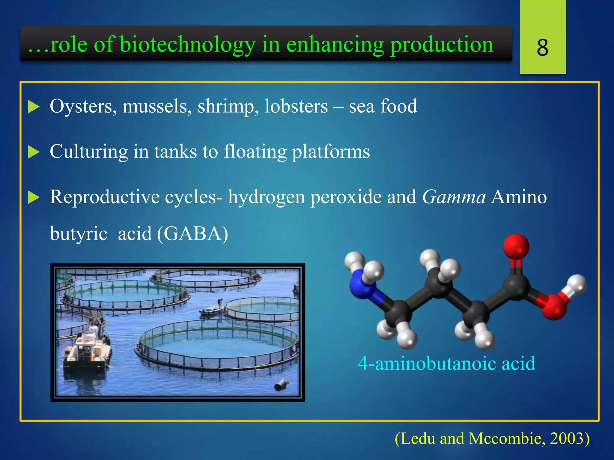 Blue Biotechnology | PPTX