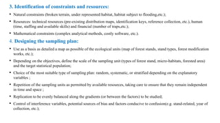 methods of insect sampling in forest | PPTX