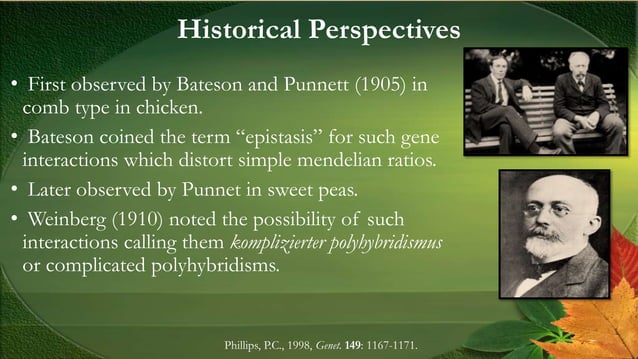 Relevance of epistasis in plant breeding | PPTX