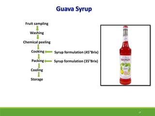 Processing of Guava For Value Addition | PPTX