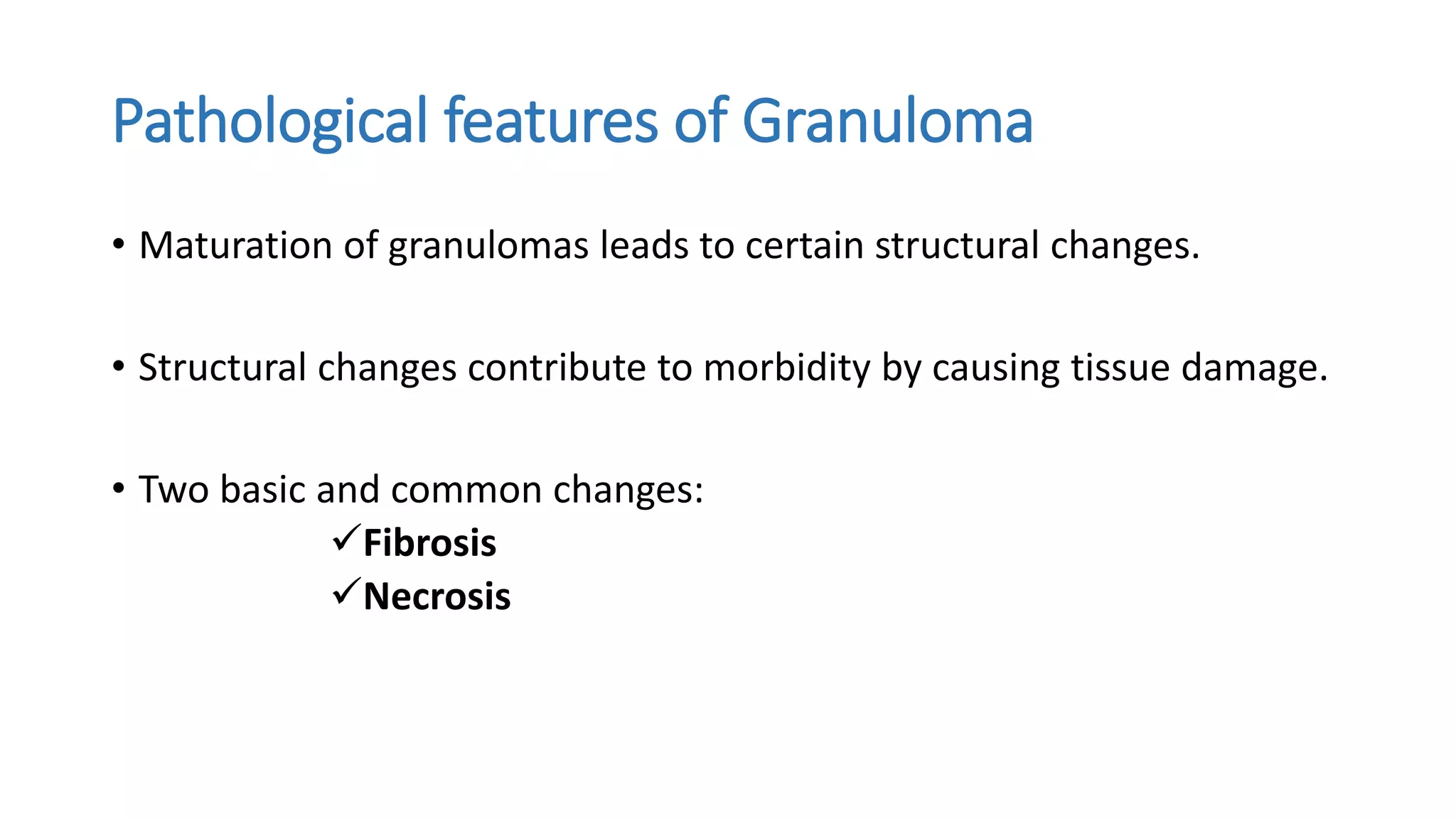 The Formation and Function of Granuloma | PPTX