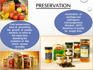 Innovative Food Preservation Techniques | PPTX