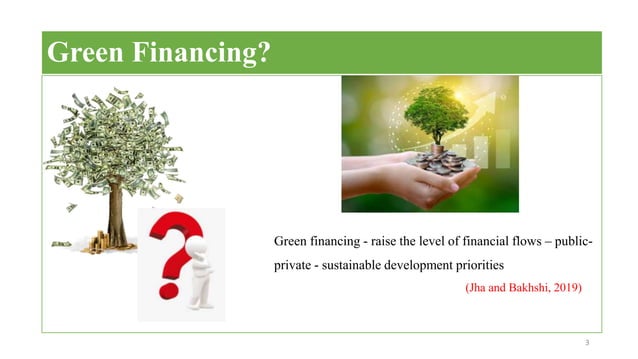 Green financing | PPTX