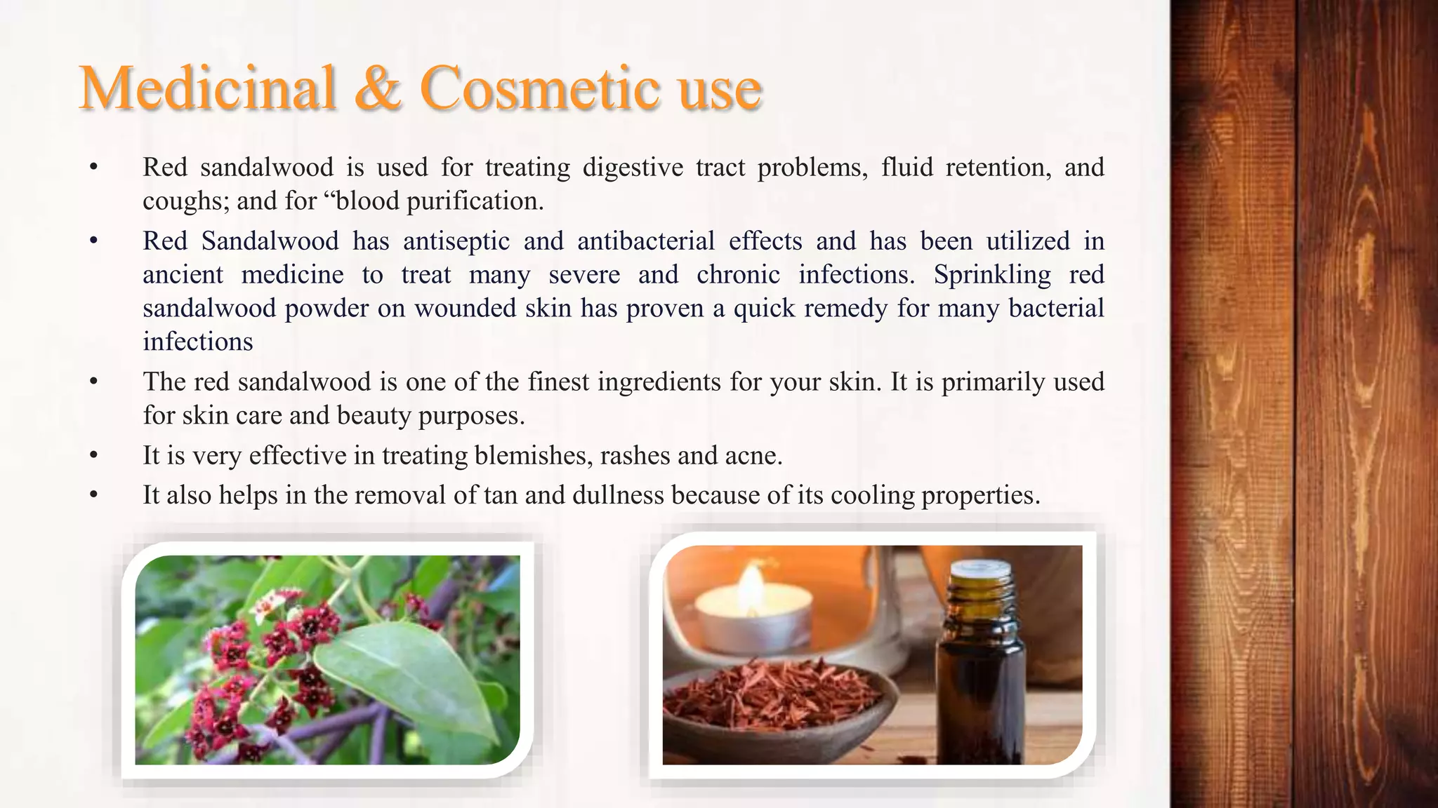 pterocarpus santalinus (RED SANDERS) THE ENDANGERED TREE | PPTX