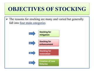stock enhancement strategies | PPTX