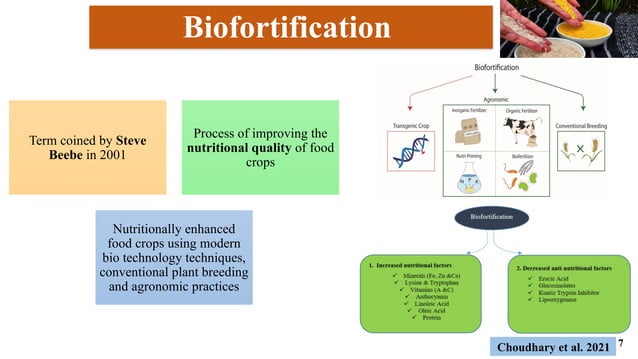 Biofortification molecular approaches .pptx