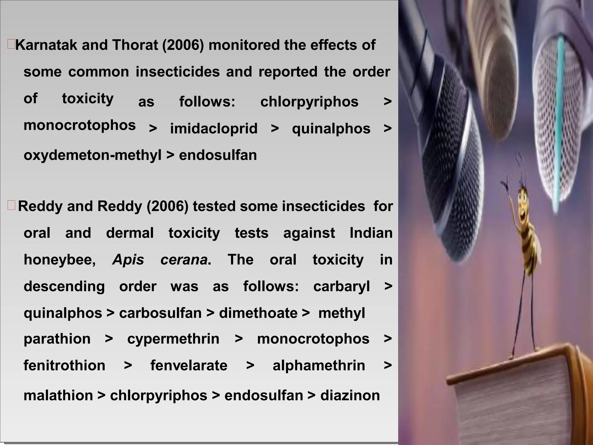 pesticidal toxicity | PPTX