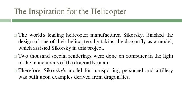 Bio-Inspiration Engineering from Insects; for Helicopters | PPTX