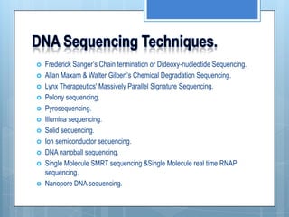 DNA Sequencing in Phylogeny | PPTX