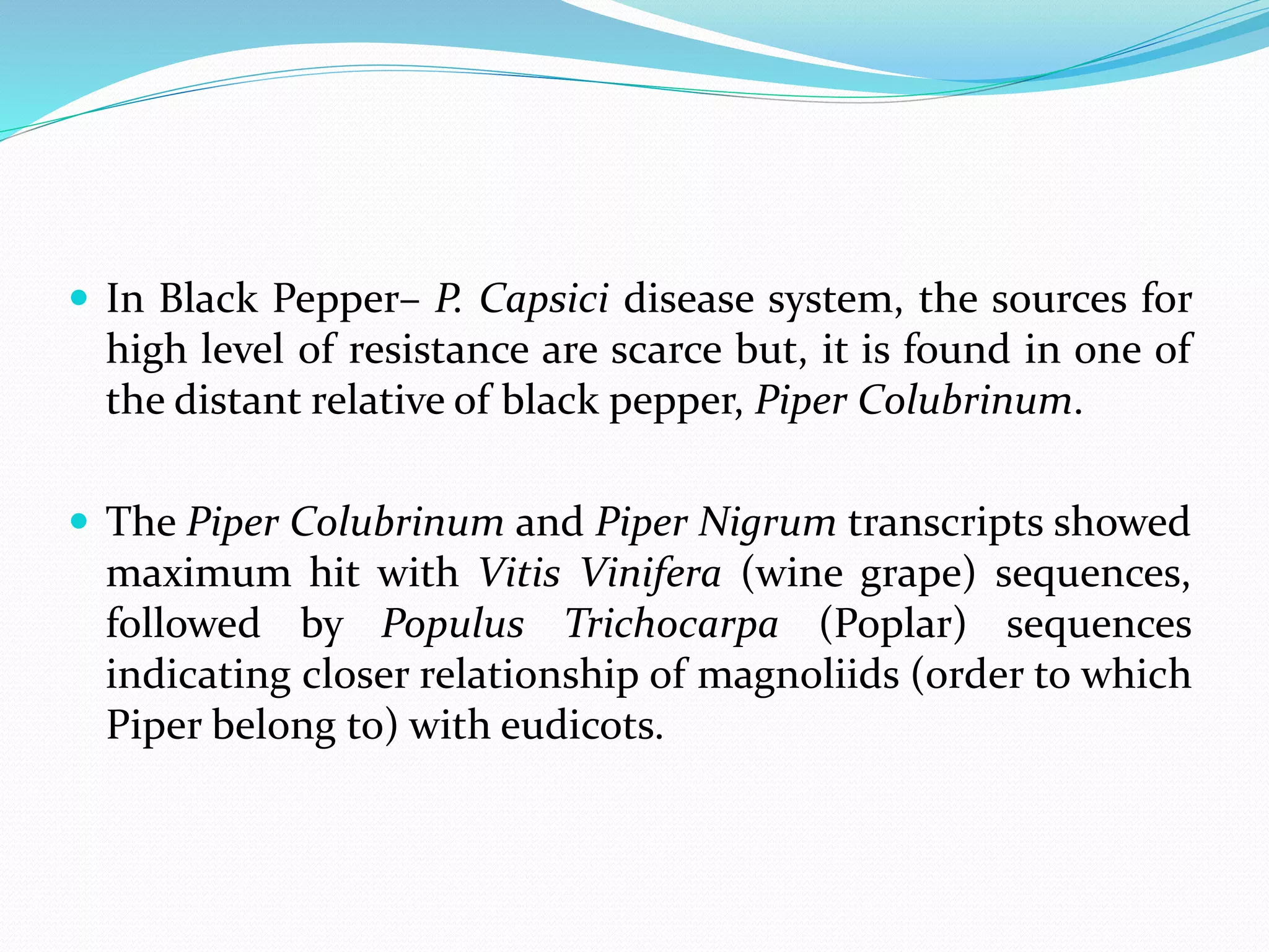 Transcriptomics: A time efficient tool for crop improvement | PPTX